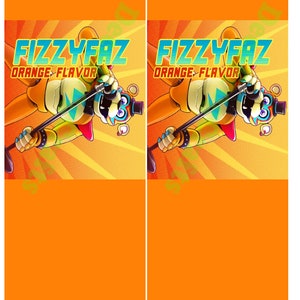 Five Nights at Freddy's: Security Breach Fizzyfaz Soda Cans / Labels ...