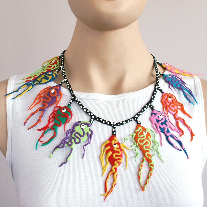 Rubber Necklace - Etsy