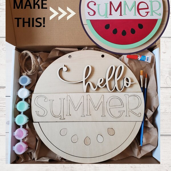 Wood Diy Paint Kits - Etsy