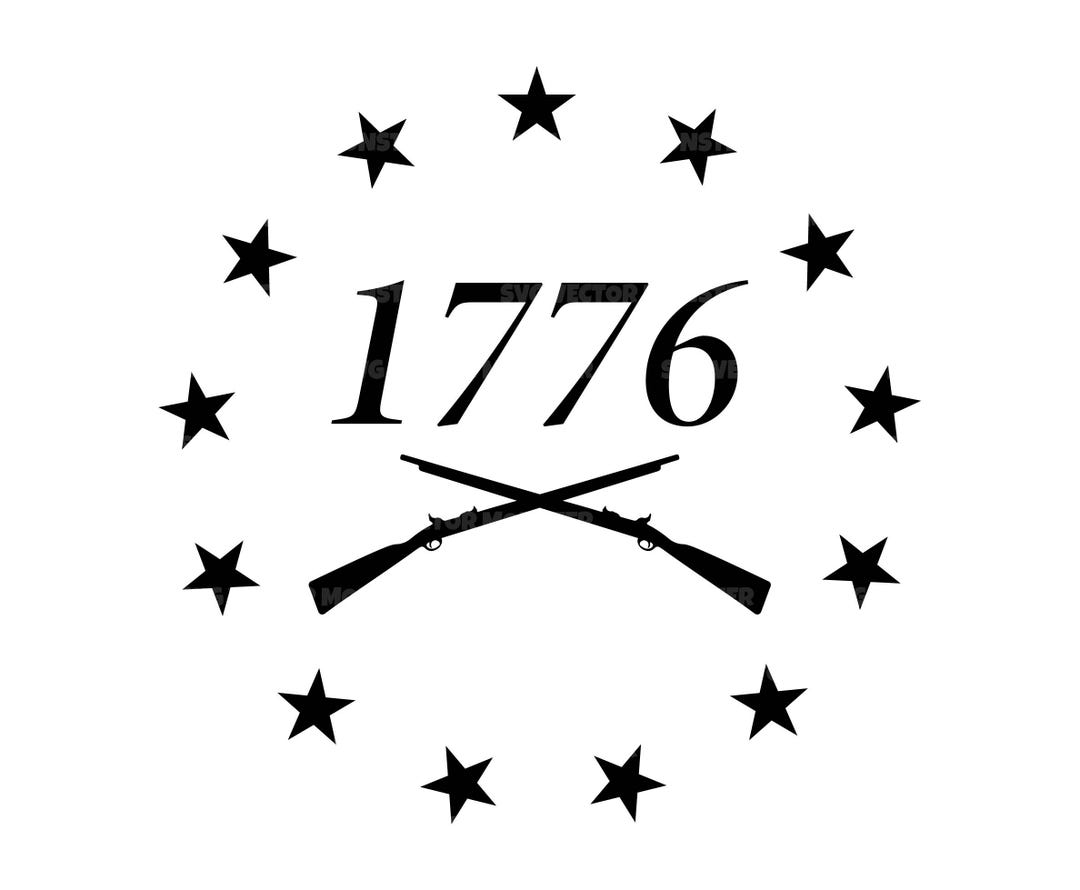 1776 Union Svg, 13 Stars in Circle Svg, Betsy Ross Svg, Independence ...