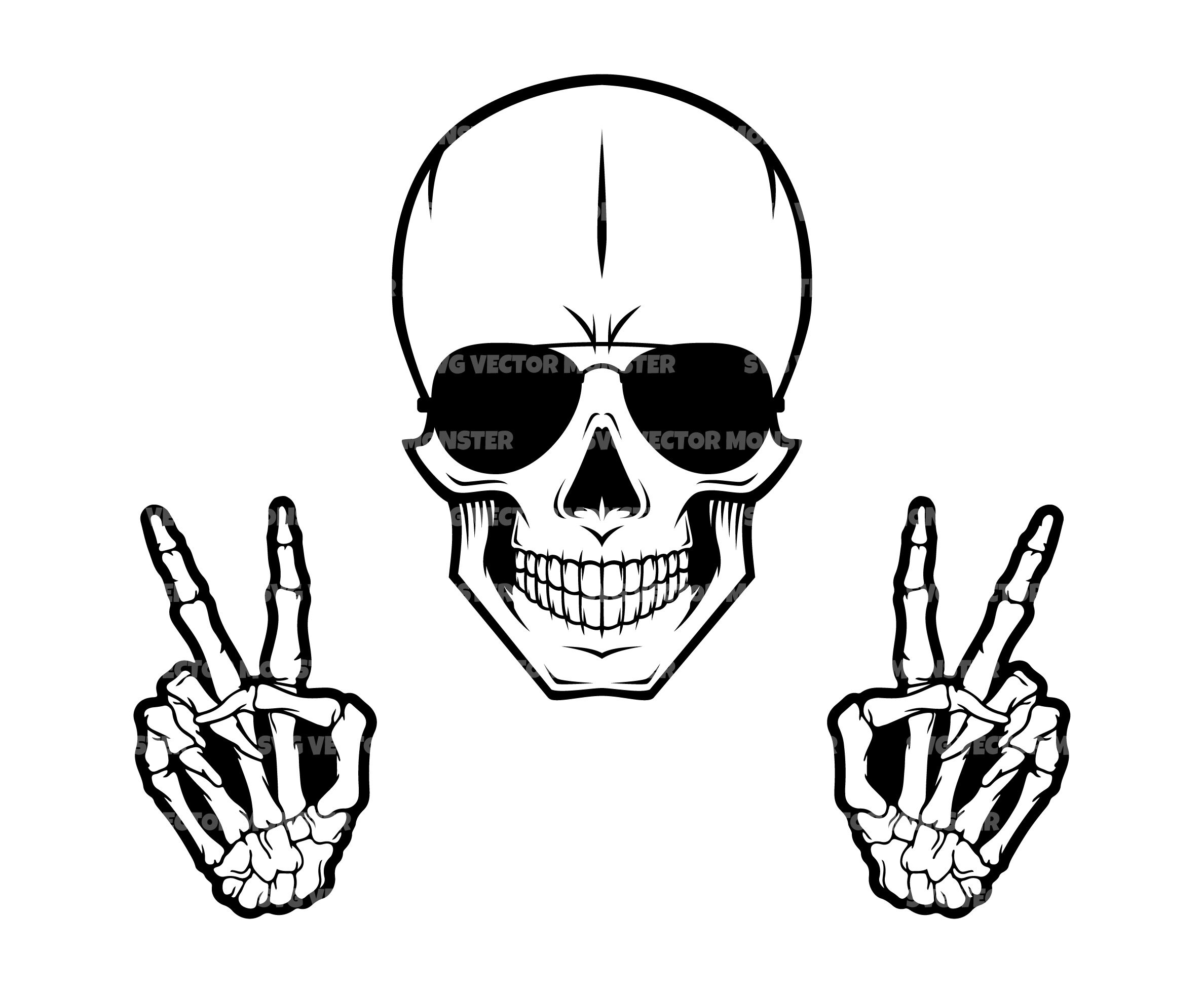 Skull Skeleton Peace Sign Svg V Sign Svg Vector Cut File Etsy M xico Skull Skeleton Peace Sign Svg V Sign Svg Vector Cut File Etsy M xico