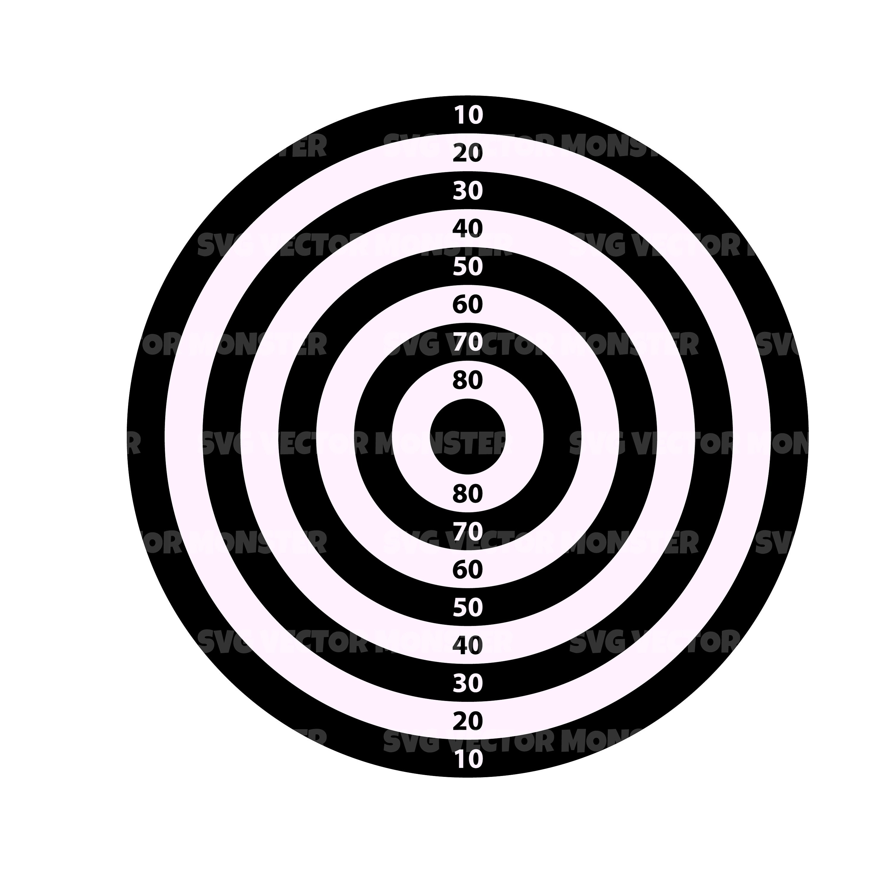 Target Numbers Svg Bullseye Vector Cut File For Cricut Silhouette | My ... Target Numbers Svg Bullseye Vector Cut File For Cricut Silhouette | My ...