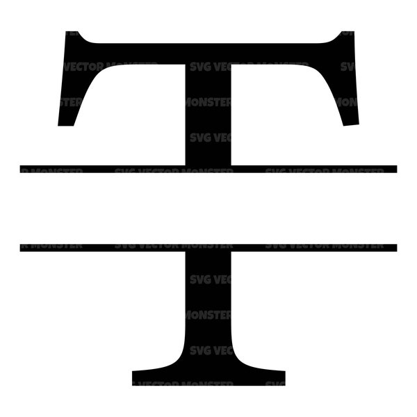 Monogram Letter T - Etsy