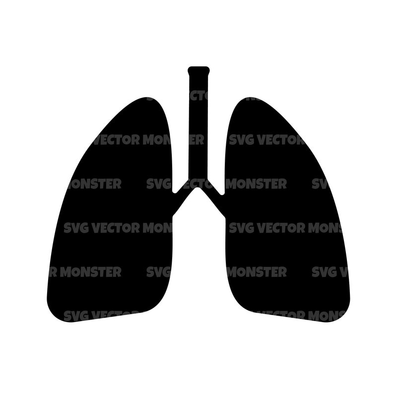 Lung Svg - Etsy
