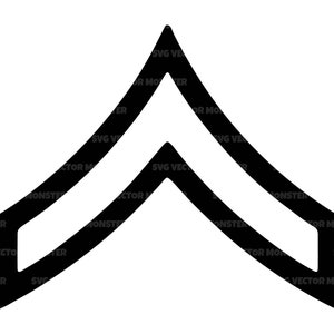 Military Rank Vinyl Decals - Etsy