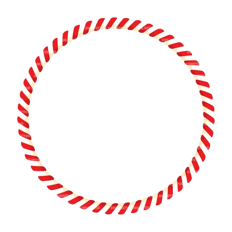 Make Candy Cane Wreath - Etsy