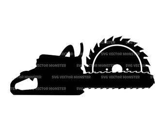 Saw Blade Decal Svg - Etsy