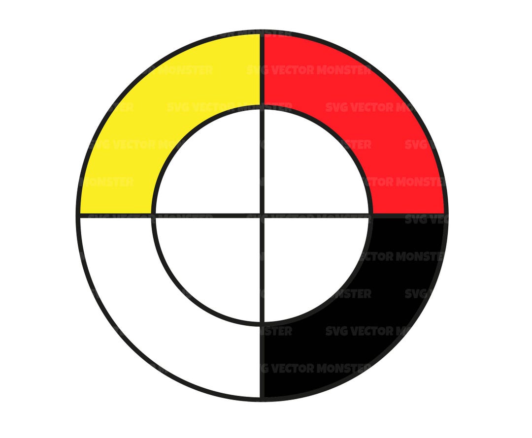Indigenous Medicine Wheel Svg, Wheel of Life Svg, Native American ...