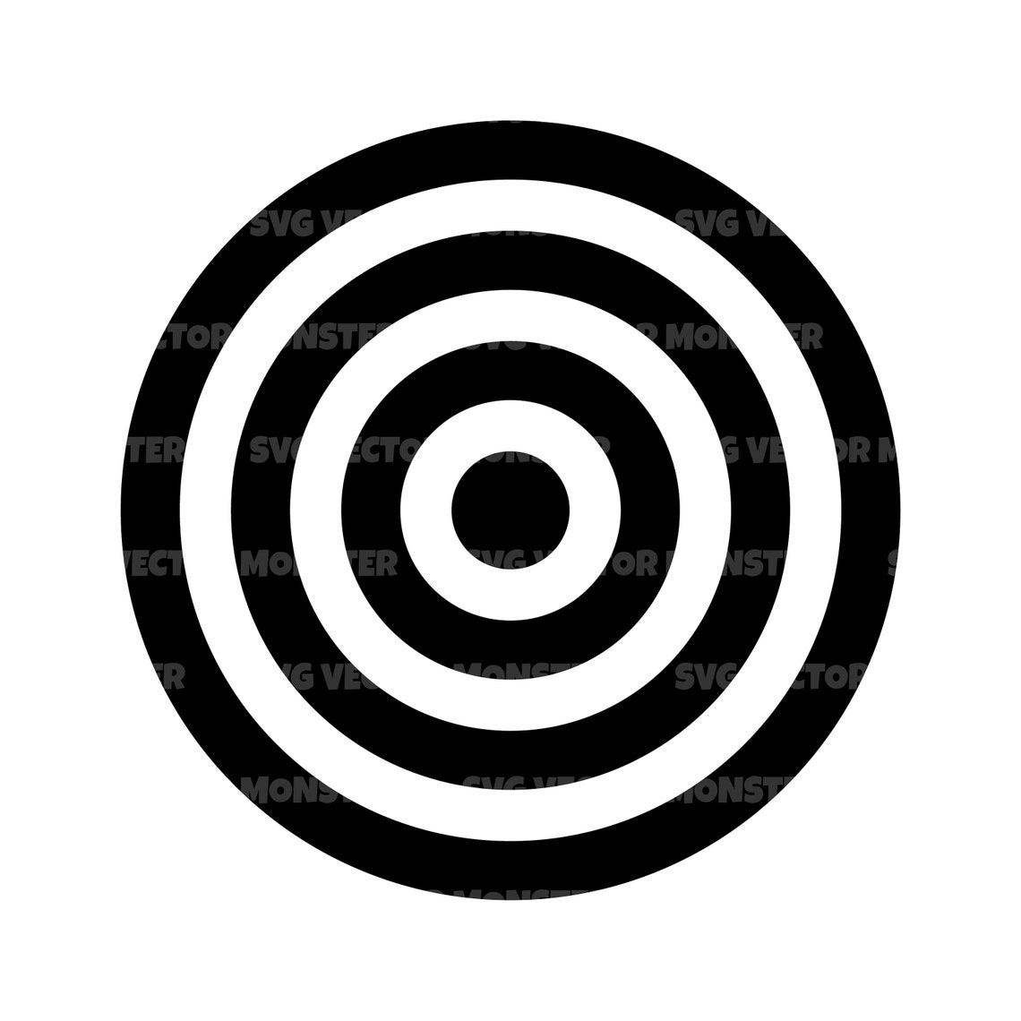 Target Svg Bullseye Svg. Vector Cut File for Cricut - Etsy