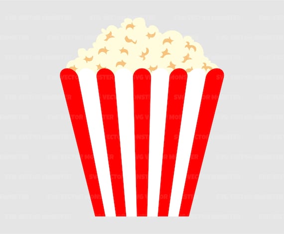 Popcorn Box Vector