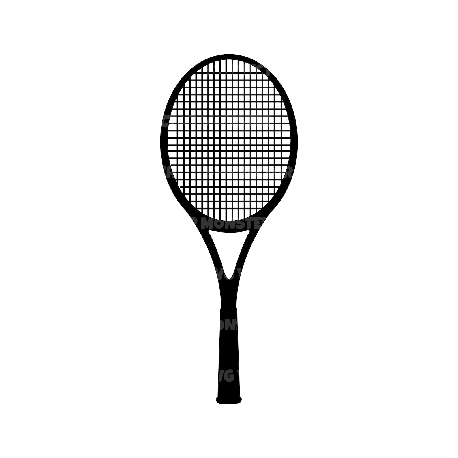 Tennis Racket Svg. Tennis Vector, Tennis Cut File, Tennis Cricut ...