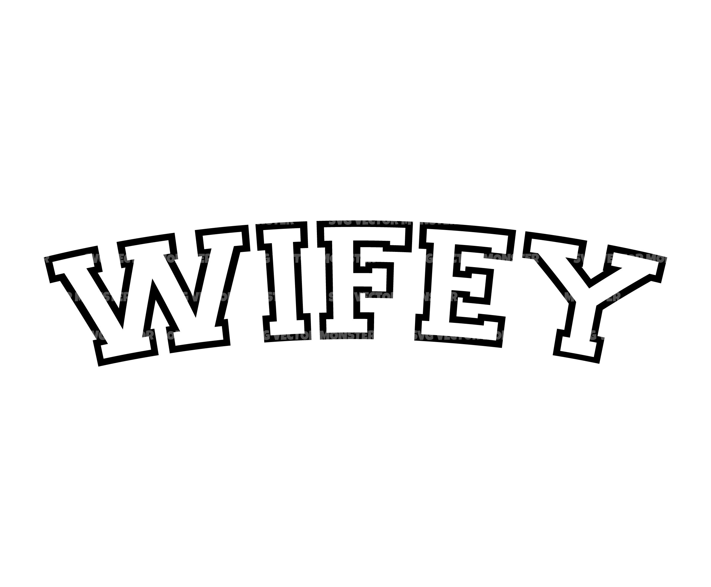 Wifey Svg Wife Svg Honeymoon Just Married Miss To Mrs Etsy Israel