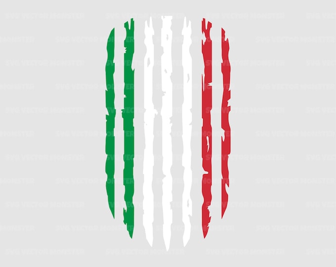 Italian Flag Svg Png Vector Clip Art - Etsy Canada