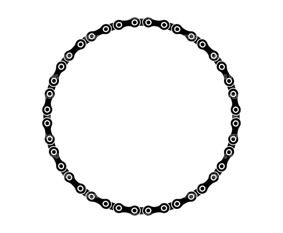 Bicycle Chain Svg, Bike Chain Svg, Cycle Chain Gear Svg. Vector Cut ...