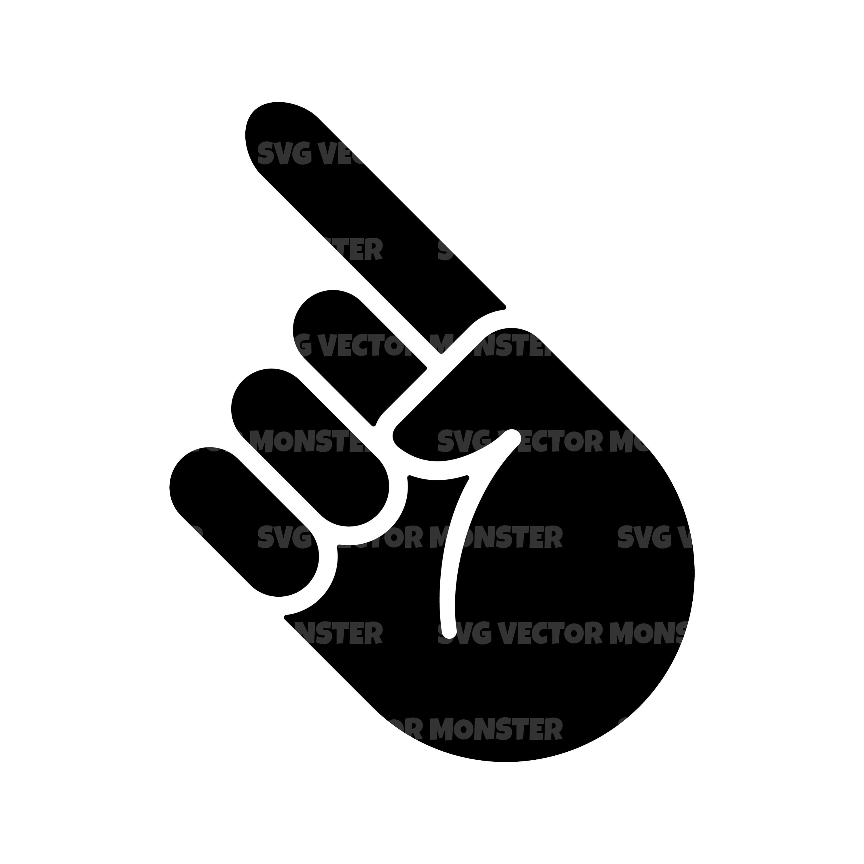 Dedo señalador Svg Gesto de mano Svg Archivo de corte - Etsy México