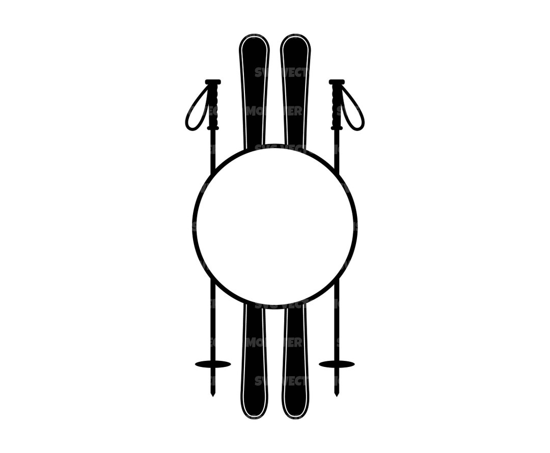 Ski Svg, Ski Png, Mountain Skiing Svg, Ski Monogram, Ski Shirt Svg ...