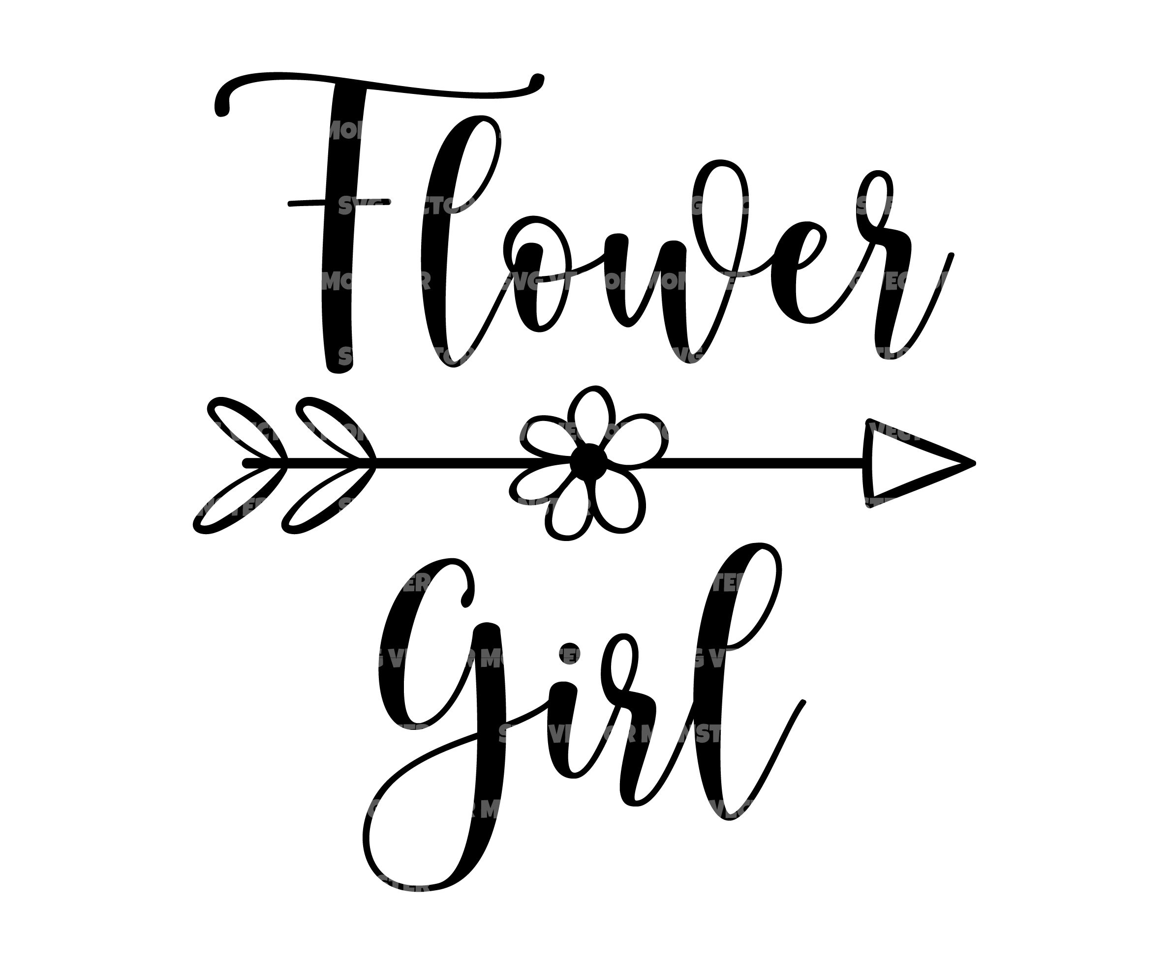 Flower Girl Svg, Petal Patrol Svg, Svg. Vector Cut File, Cricut ...