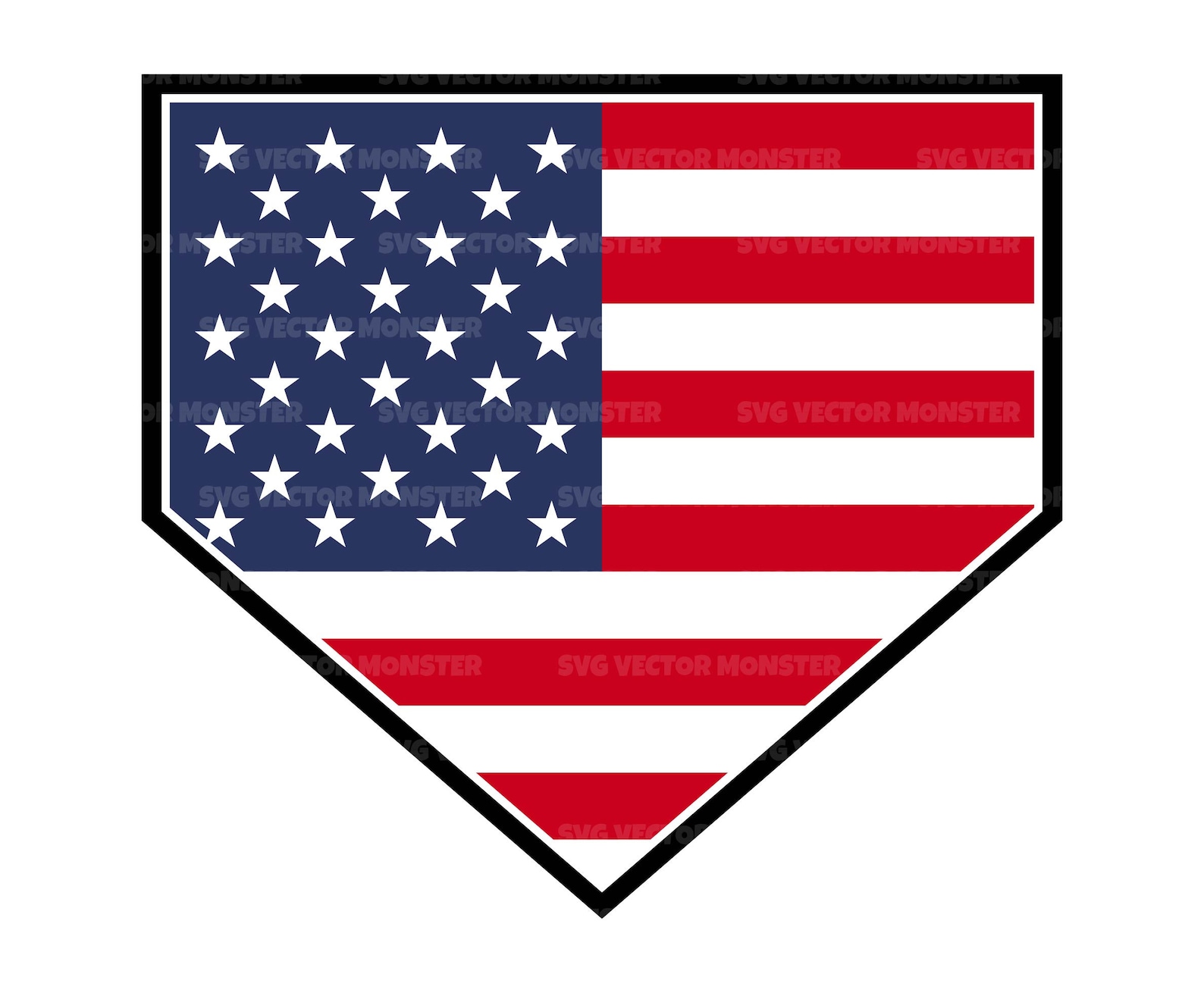 Home Plate Svg, American Flag Svg, Baseball Svg, Home Run, Softball ...