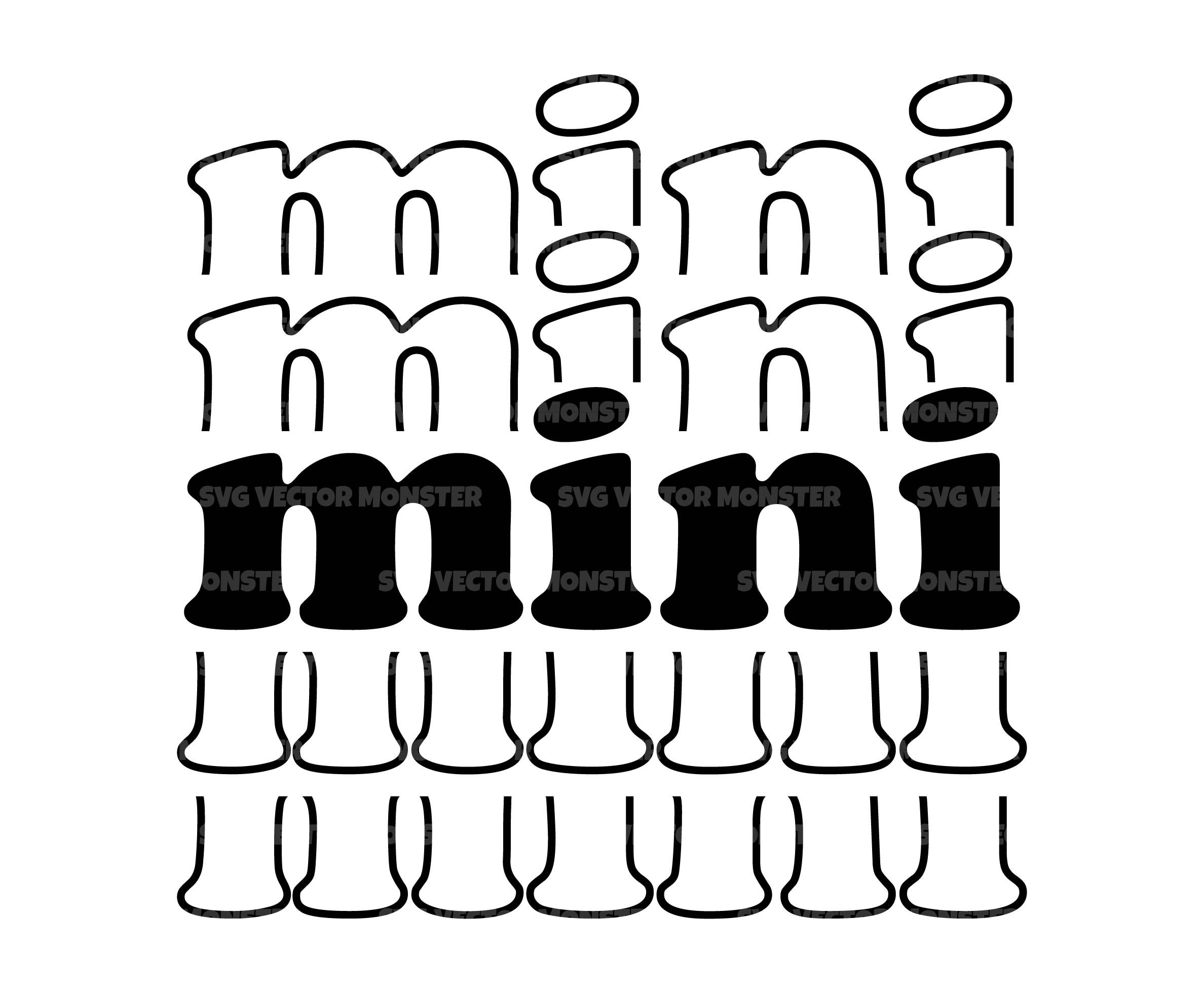 Stacked Mama Mini Svg Mom and Baby Svg Mother T-shirt New - Etsy