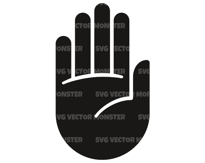 Stop Svg, Hand Svg, Palm Svg, Halt Svg, Block Svg, No Entry Svg ...