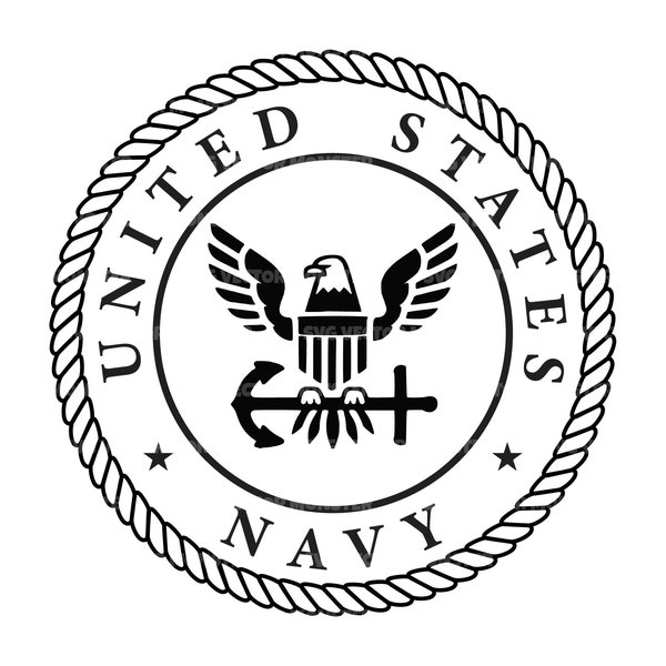 Navy Svg - Etsy