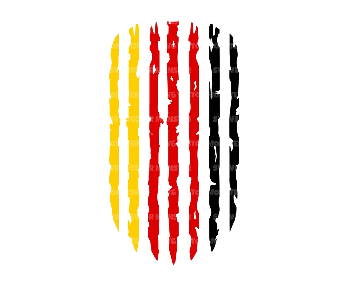 Distressed German Flag Svg Germany Flag Svg Grunge - Etsy