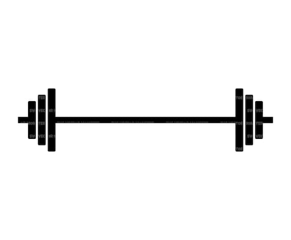 Barbell Svg Weight Svg Workout Svg Bodybuilding Svg. Vector - Etsy Canada