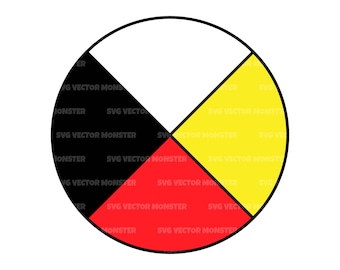 First Nations ''medicine Wheel'' Sticker Decal Native Indigenous Art - Etsy