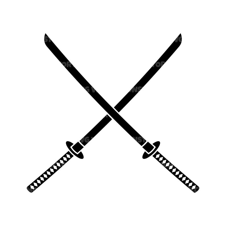 Japanese Samurai Sword Cut Files For Cricut Katana Eps Svg Pdf Png ...