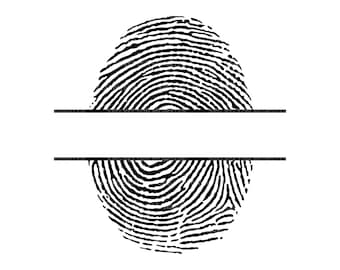 Fingerprint Svg, Finger Print Svg, Thumb Print Svg, Scanner, Biometric ...