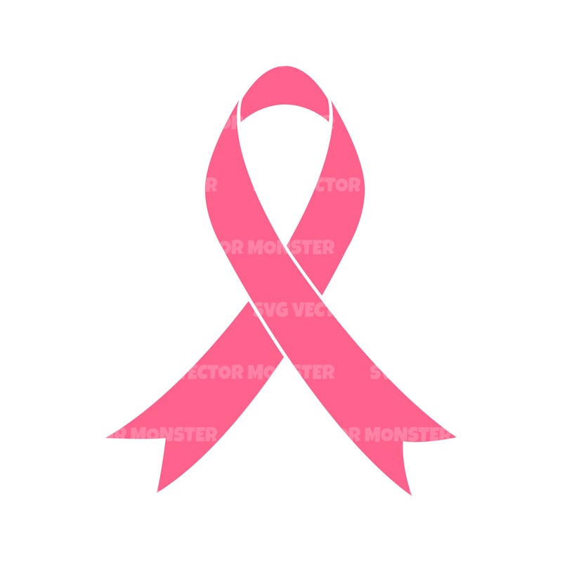 Pink Ribbon Decal - Etsy