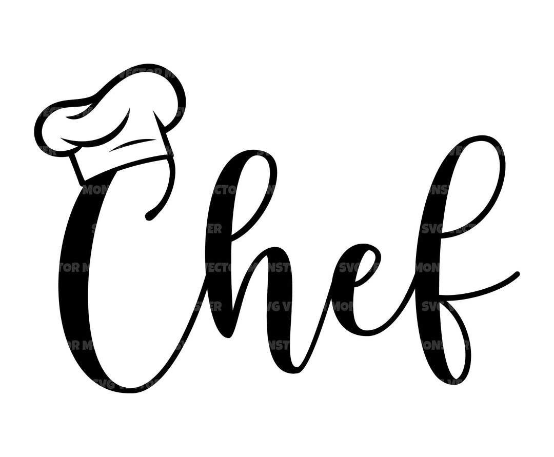 Chef Hat Svg, Cook Svg, Grill Father, Grill Master. Vector Cut File ...