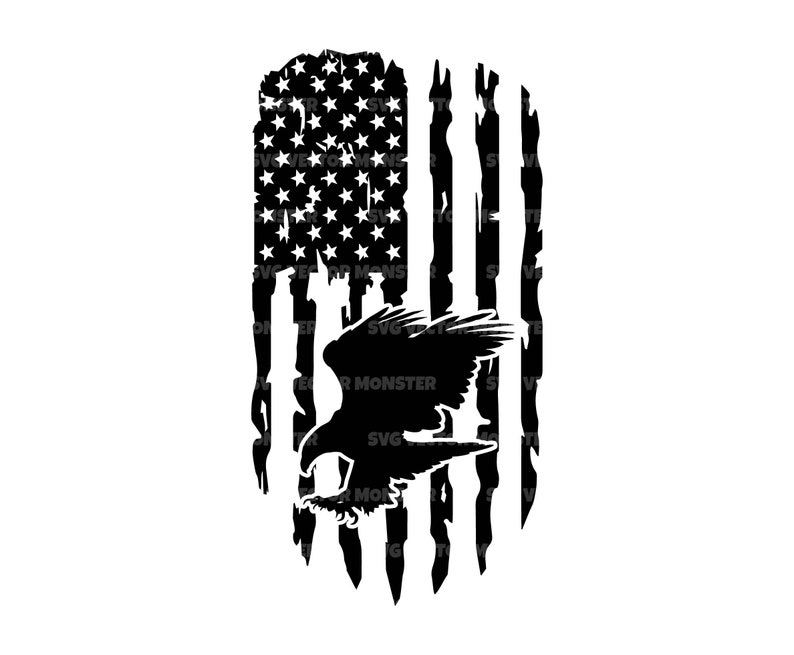 Distressed American Flag Svg Eagle Svg 1776 Union 4th of - Etsy Canada