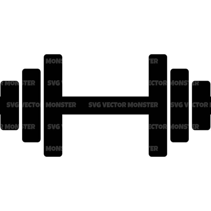 Dumbbells Svg - Etsy