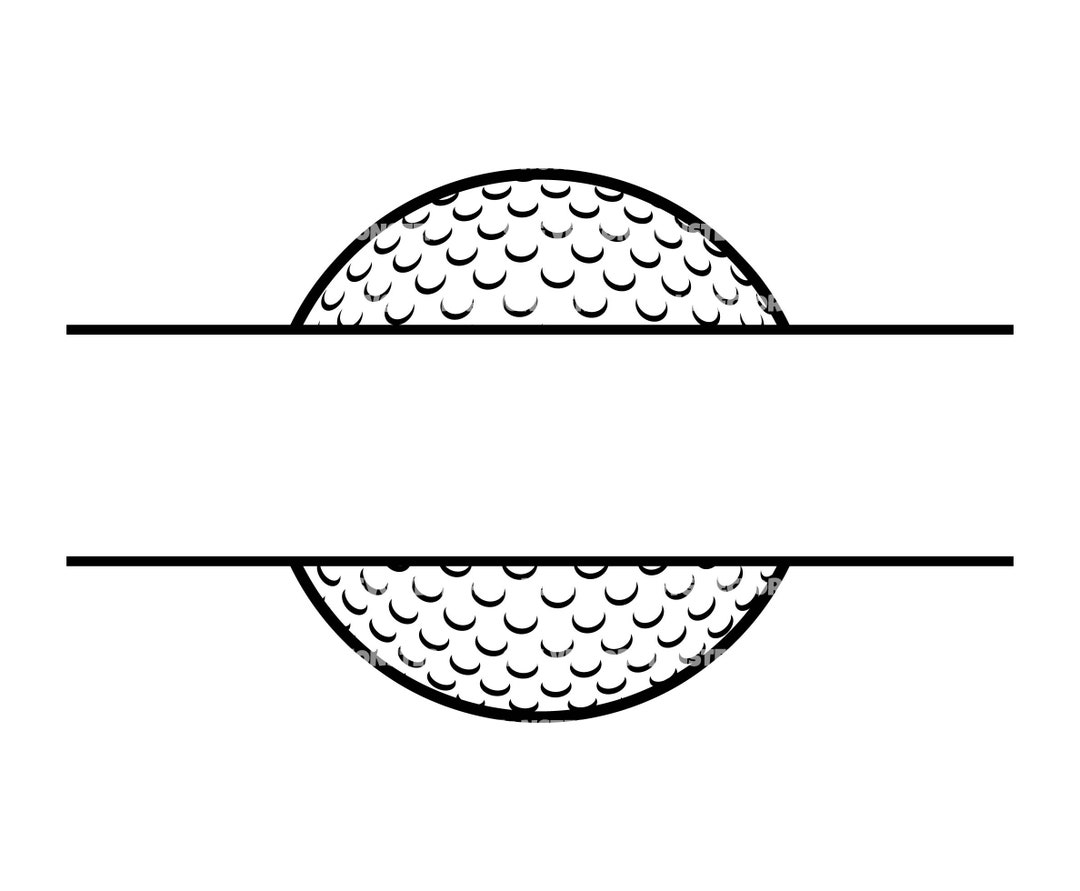 Coloring Pages Of Golf Balls