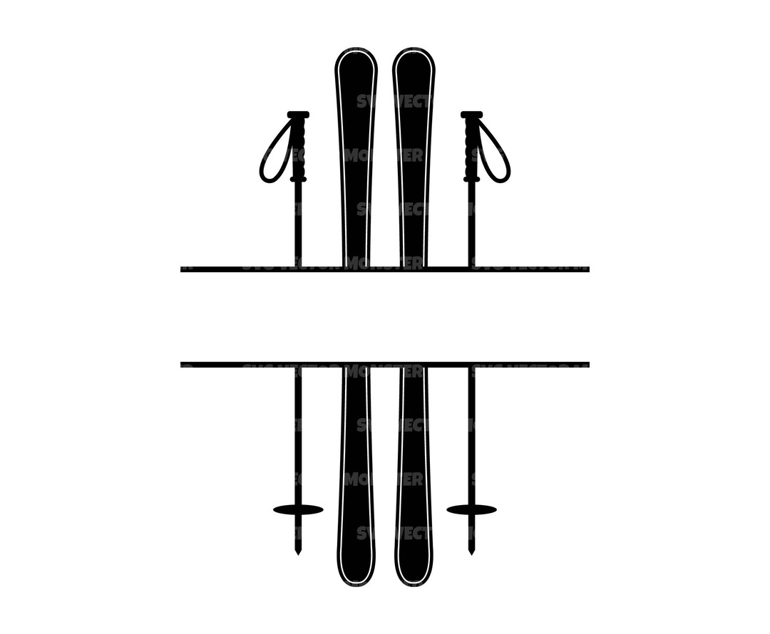 Ski Svg, Ski Png, Mountain Skiing Svg, Ski Monogram, Ski Shirt Svg ...