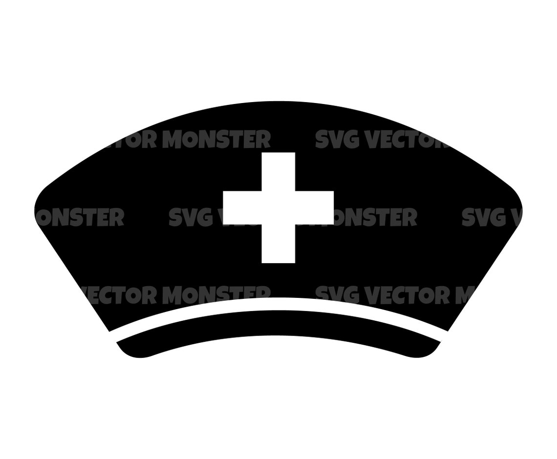 Nurse Cap Svg. Vector Cut File for Cricut Silhouette Pdf Png - Etsy