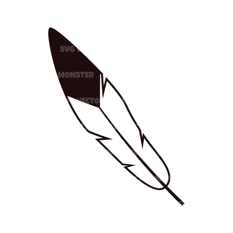 Feather Svg - Etsy