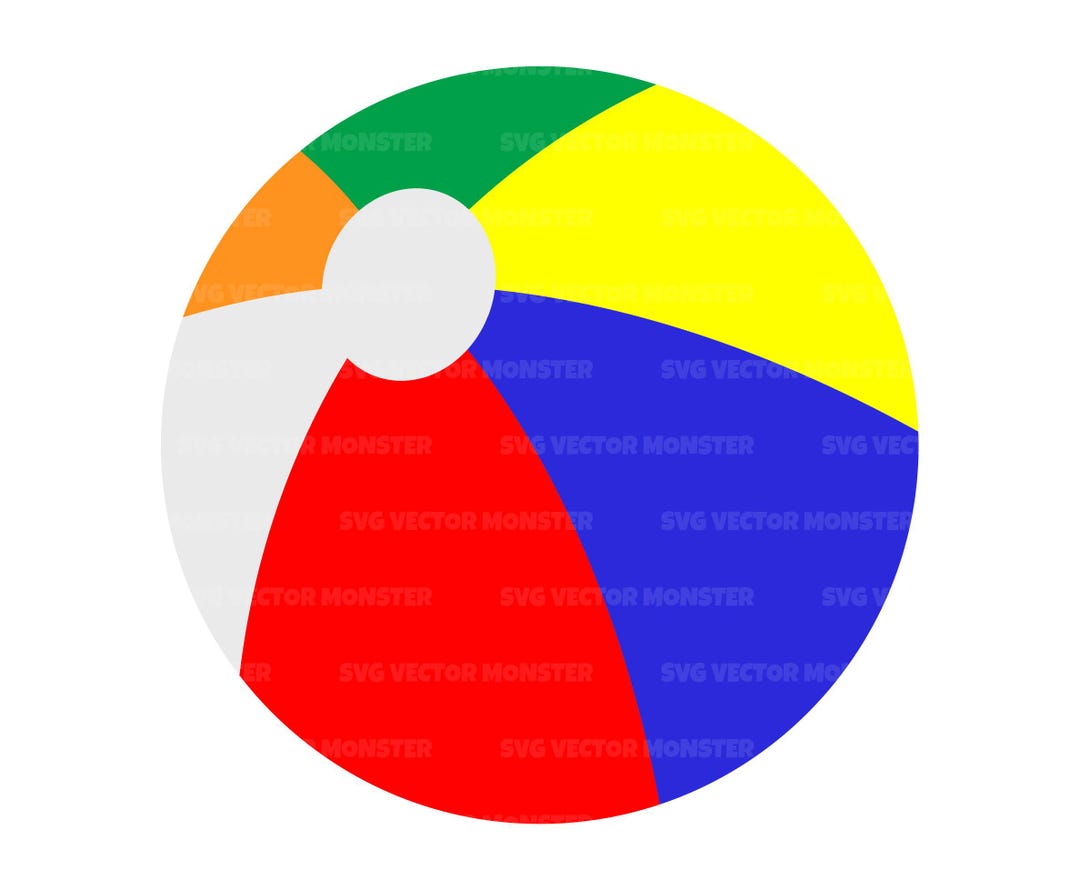 Beach Ball Svg, Beach Ball Png, Hello Summer, Summer Vibes, Vacation ...