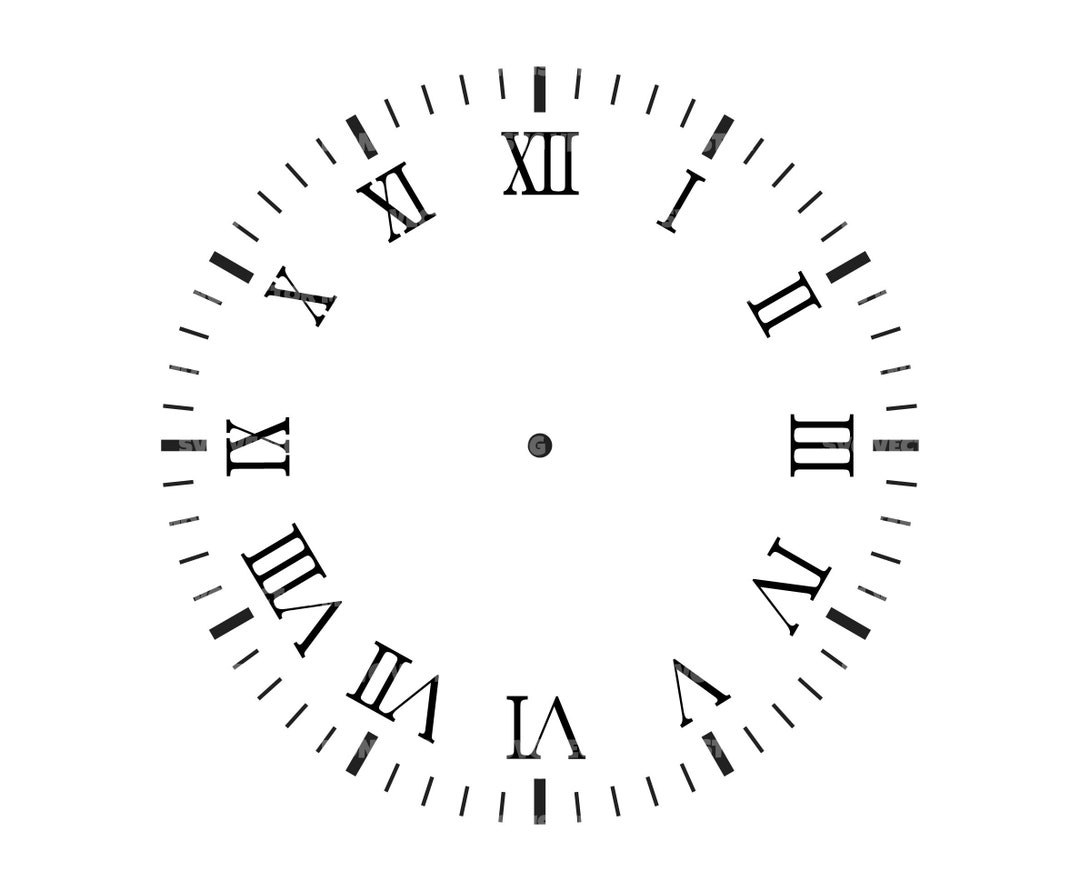 Clock Face Svg, Clock Numbers Svg, Roman Numerals Svg, Horloge Svg ...