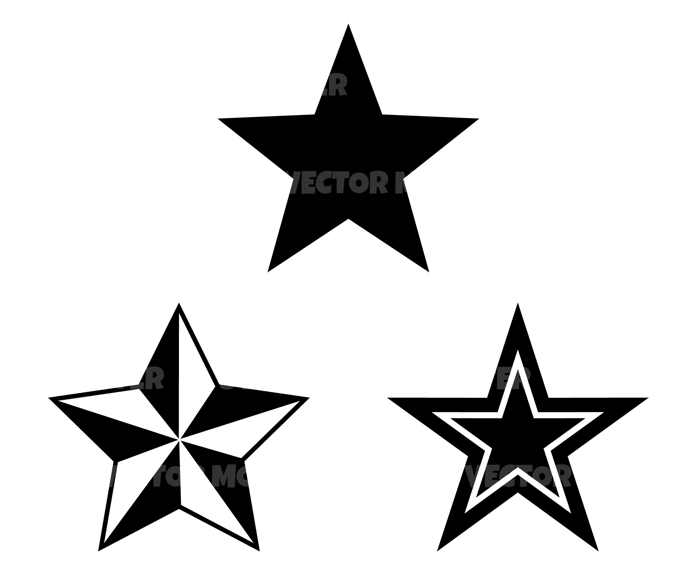 Nautical Star Vector
