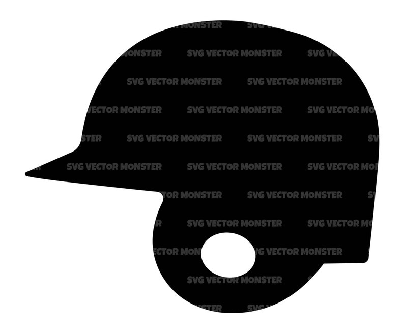 Baseball Helmet Svg, Softball Helmet Svg, Baseball Player Svg. Vector ...