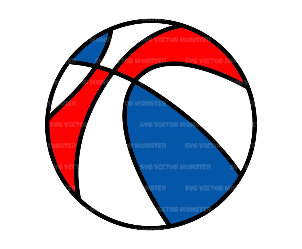 Red Blue Basketball Svg, Basketball Player, Basketball Mama Shirt ...