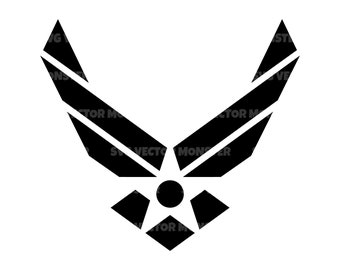 Air Force Decal Svg | Etsy