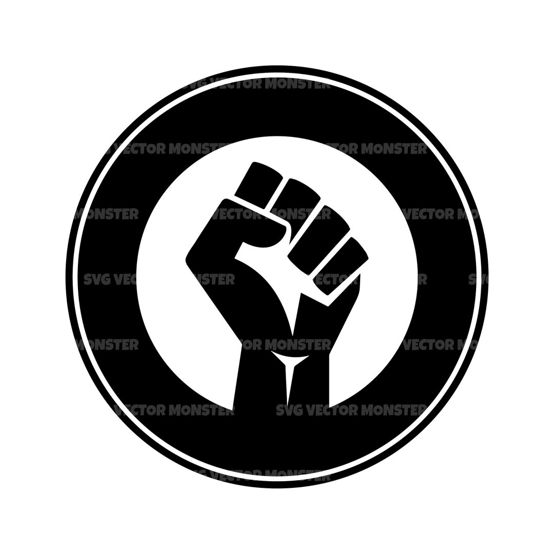 Black Fist Svg, Black Lives Matter, BLM, Cut File for Cricut, Vector ...