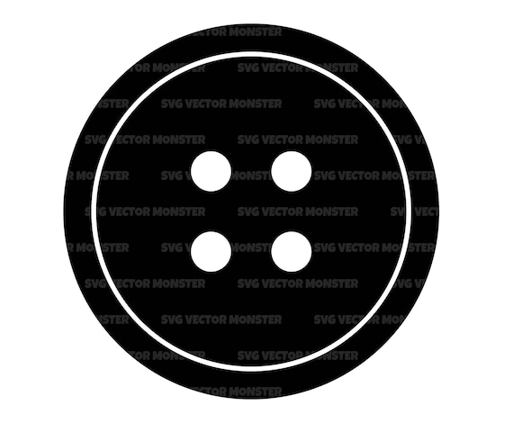 Sewing Button Vector