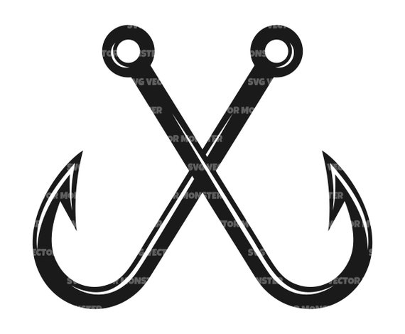 Fish Hook Vector
