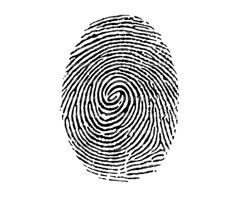 Finger Print Svg, Fingerprint Svg, Thumbprint Svg, Thumb Print Svg ...