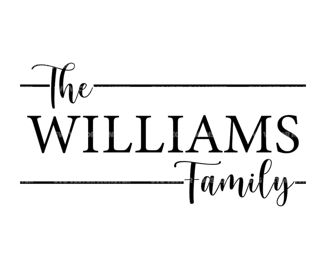Personalized Family Name Sign Svg, Custom Last Name Sign Svg, Family ...