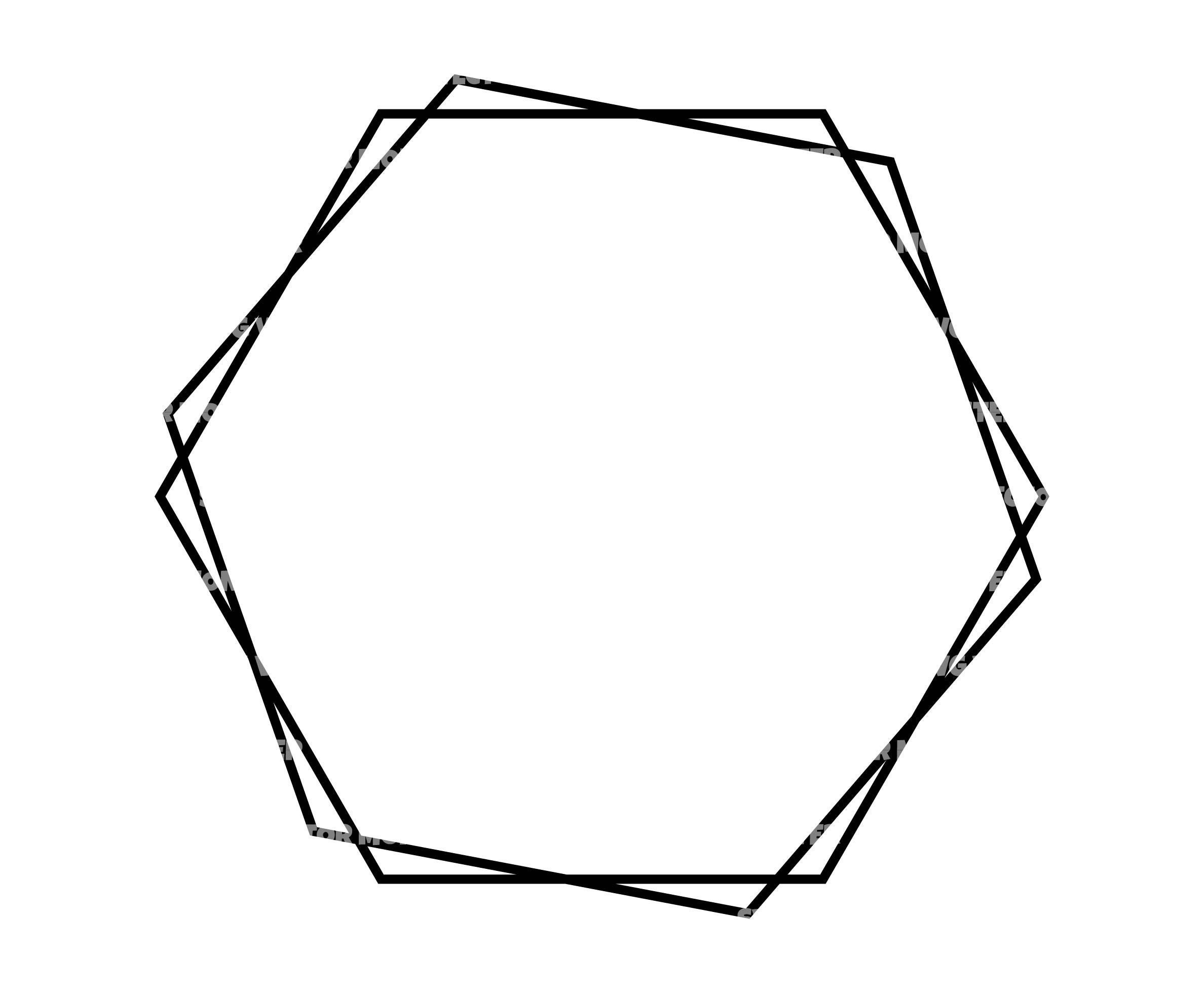 Double Hexagon Frame Svg Hexagon Monogram Svg Hexagon Wreath - Etsy Ireland Double Hexagon Frame Svg Hexagon Monogram Svg Hexagon Wreath - Etsy Ireland